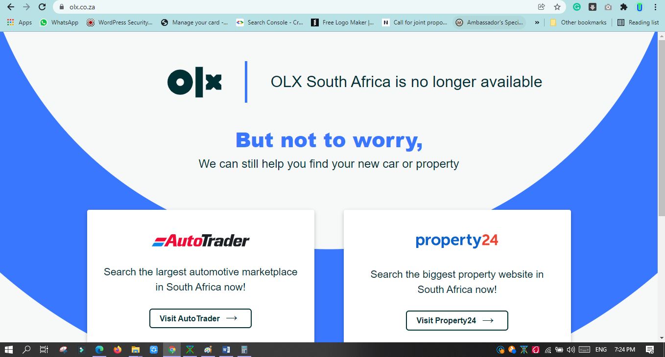 RIP OLX: OLX Closing Down After 11 Years - Zimbabwe and regional ...